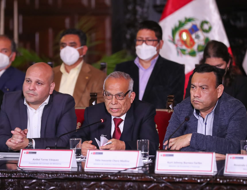 Aníbal Torres pide a la Fiscalía, Defensoría y Procuraduría que ...